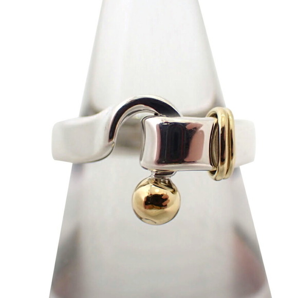 Tiffany & Co. | Jewelry | Tiffany Tiffany 925 75 Hook Eye Ring No 0 ...